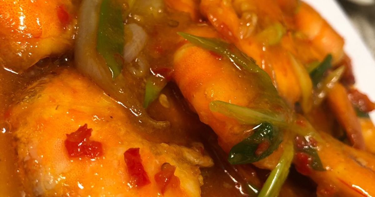 Resep Udang Pedas Saus Tiram oleh Novi Indah - Cookpad