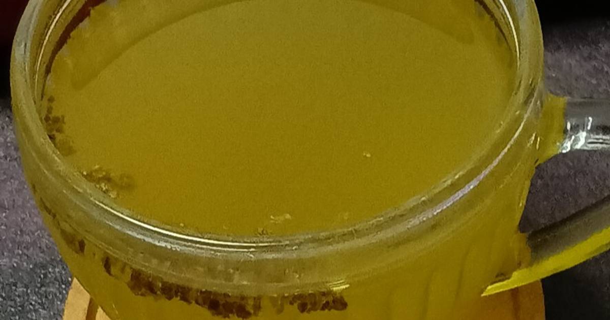 Resep 809. Wedang/Jamu Kunyit Lada Hitam oleh Devin - Cookpad