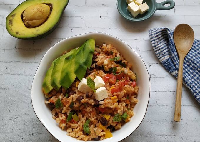 Mexican fried rice Recipe by Ruchi Sharma - Cookpad