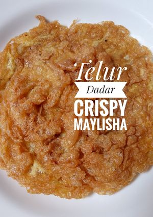 Resep Telur Dadar Crispy oleh Maylisha - Cookpad