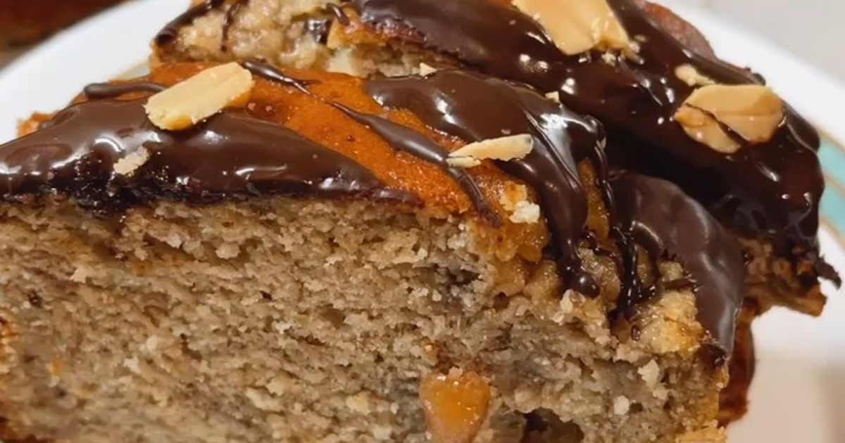 Snickers Banana Bread 🥁 210 Kcal/High Protein Συνταγή από τον/την ...