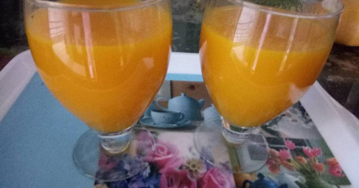 Homemade Mango frooti (mango maza) Recipe by Vimmi Bhatia - Cookpad