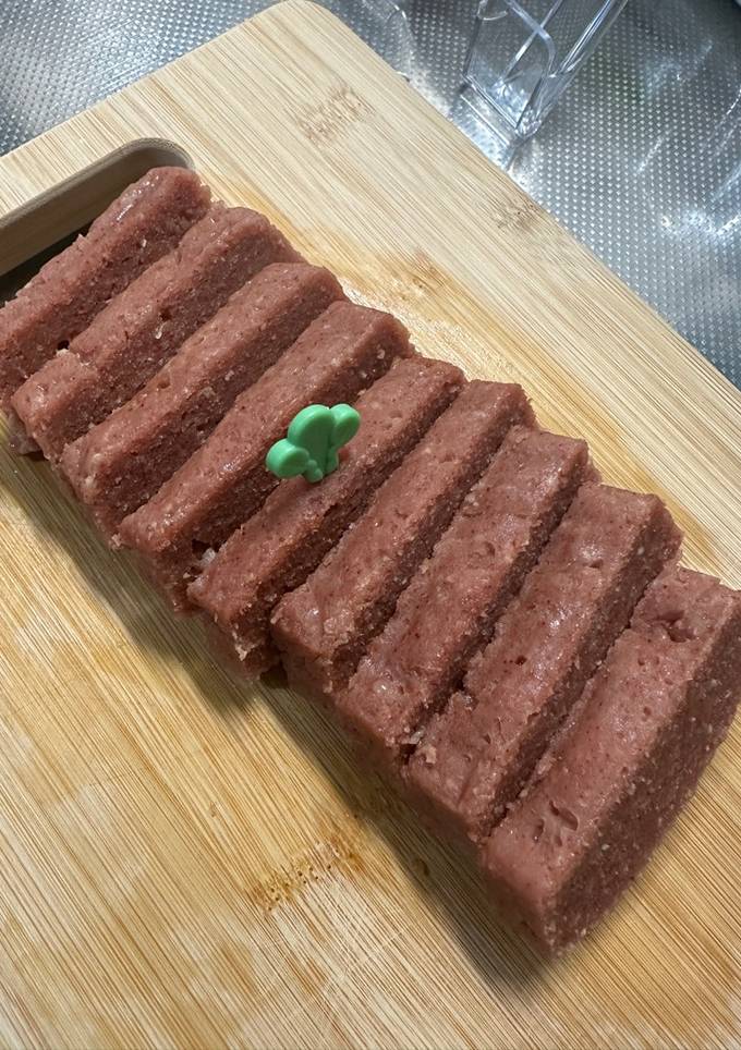 Resep HOME MADE SPAM (MEAT LUNCHEON) oleh Stefani Dorotea - Cookpad