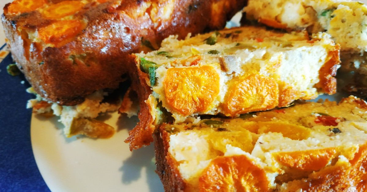 Αλμυρό κέικ λαχανικών Συνταγή από τον/την Anna Beni - Cookpad