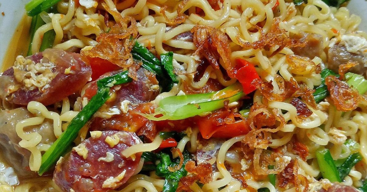 Resep Indomie Goreng Terenak.Lebih Enak Dari Indomie Goreng Aslinya ...
