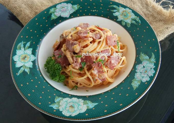 Resep Rose Pasta (Korean Style) oleh pawonbune_aas - Cookpad