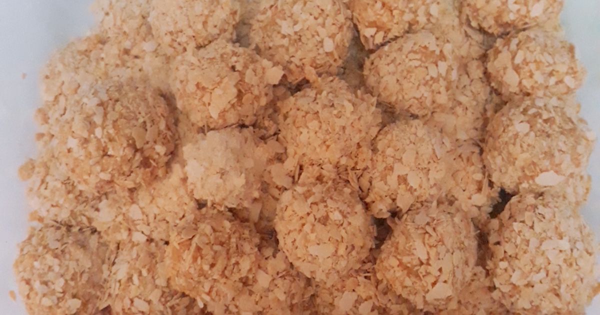 Resep Bola Bola Nestum No Oven (Kue / Snack Lebaran Simple) #Part1 oleh ...