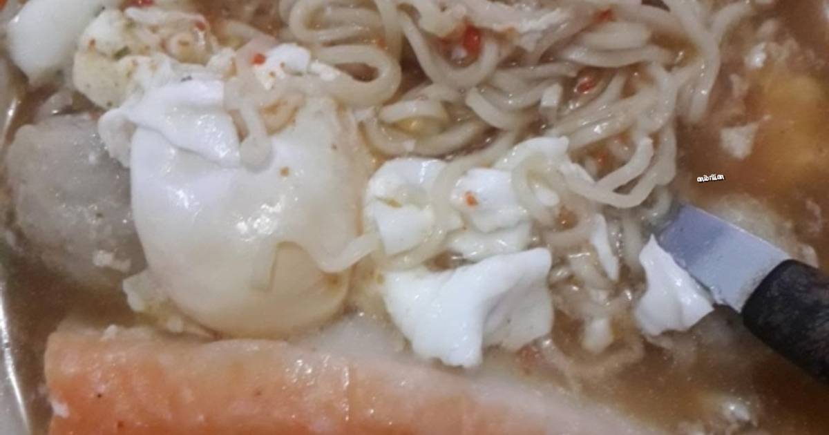 Resep Mie kuah crab stick oleh Ani Brilian - Cookpad