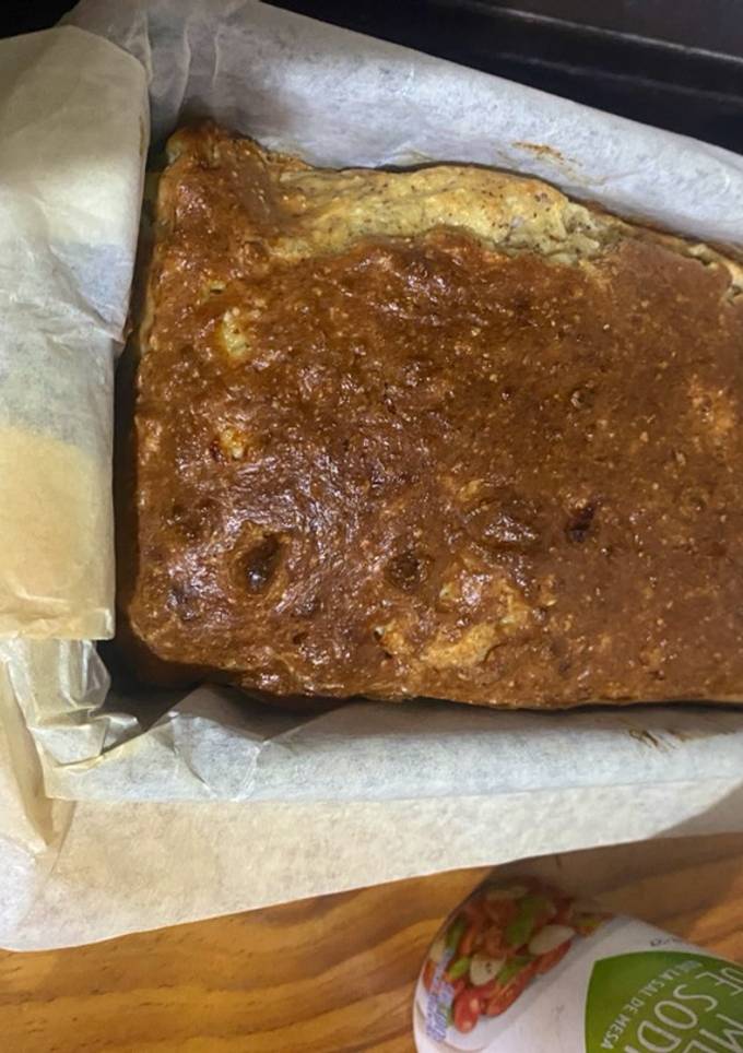 Budín de manzana low carb Receta de Fla Colmus- Cookpad