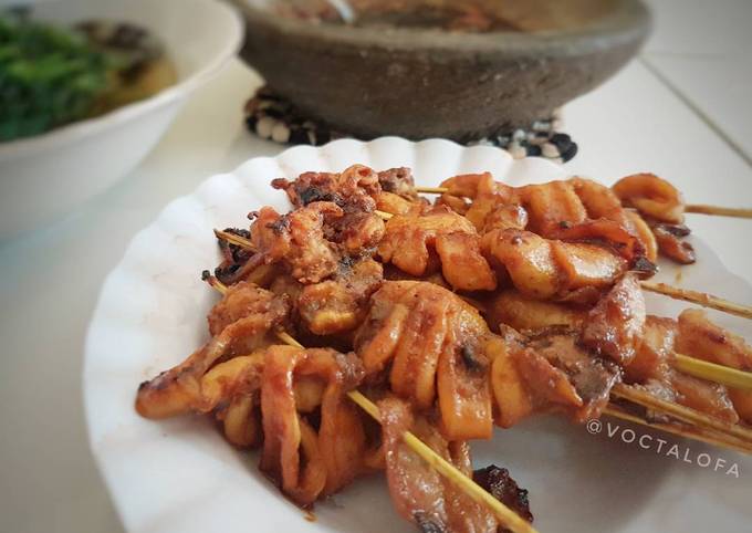 Resep Cumi Bakar Kecap oleh butterlila - Cookpad