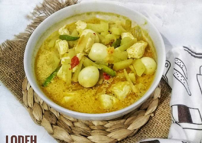 Resep Lodeh Labu Siam Telur Puyuh oleh farida Sulthan 🇮🇩 (IG ...