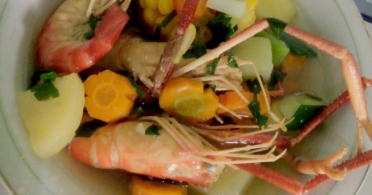 Resep Sup Udang Satang oleh Kiky Kusuma - Cookpad