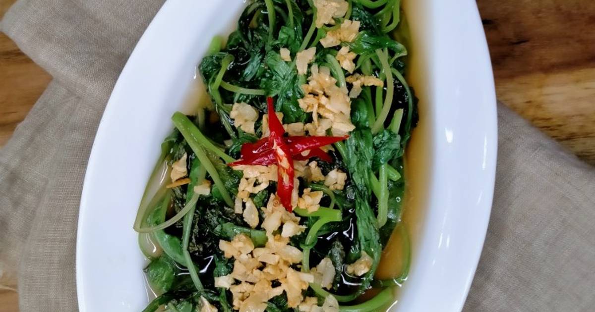 Resep Bayam Tumis Bawang Putih oleh Deedee Rasuan - Cookpad