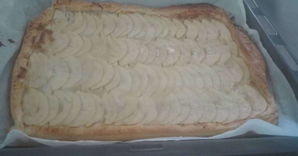 Tarta De Manzana Con Hojaldre Receta De Espe Cial Juárez Moreno Cookpad