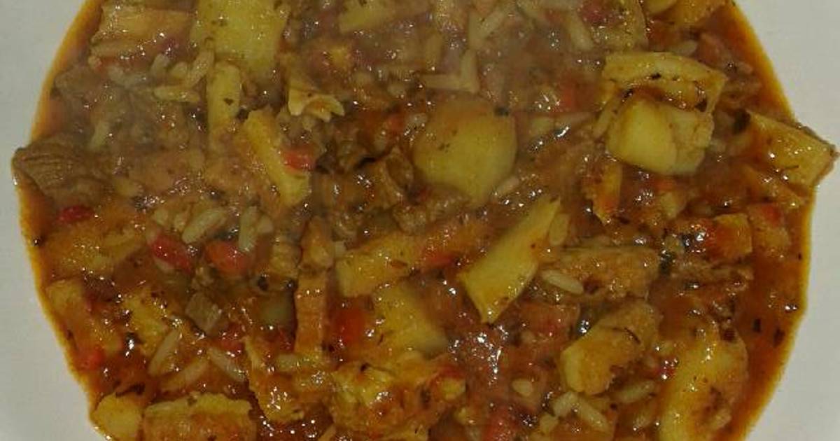 Guiso de mondongo Receta de Patricia Gill de Dulic- Cookpad