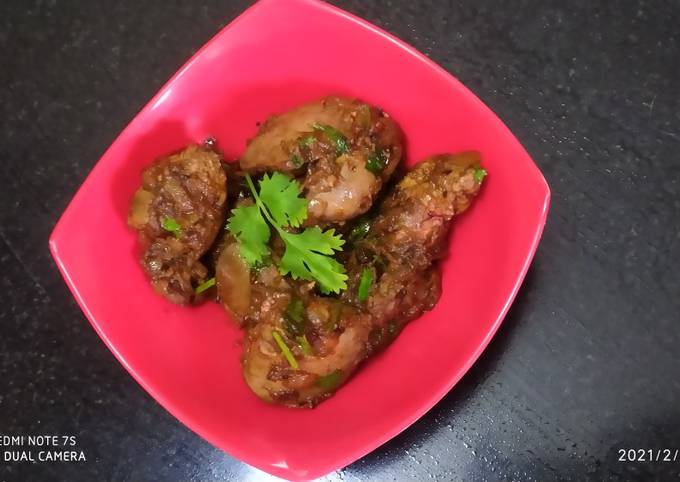 Chicken Liver Roast Recipe by DHS KITCHEN - Cookpad