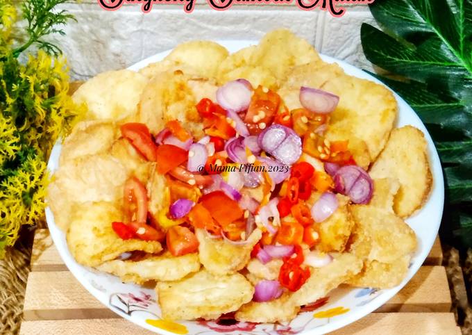 Resep Singkong Sambal Matah oleh Lanjarsih/Mama Fifian ( MasakanRumahan) - Cookpad