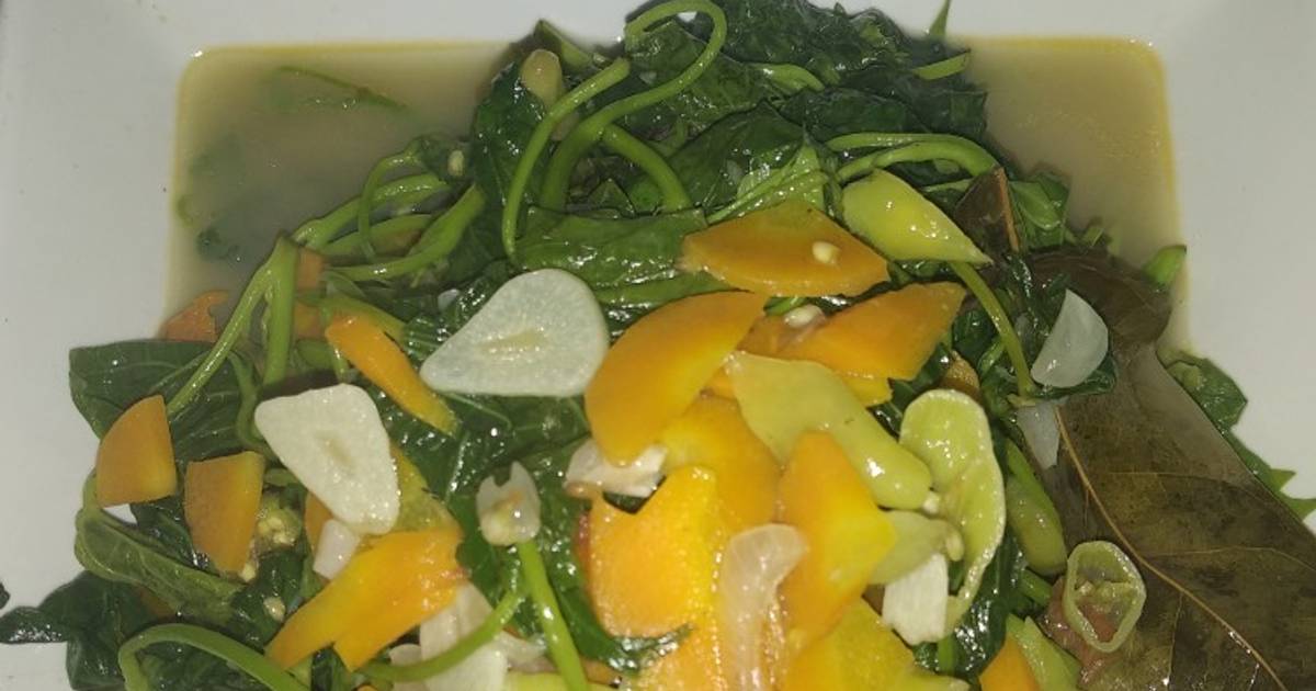 Resep Tumis daun ketela rambat oleh ITA SARI - Cookpad