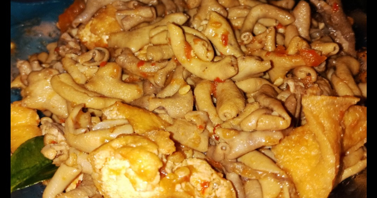 Resep Oseng Usus Ayam Pedas oleh Zulfa Erdiana - Cookpad
