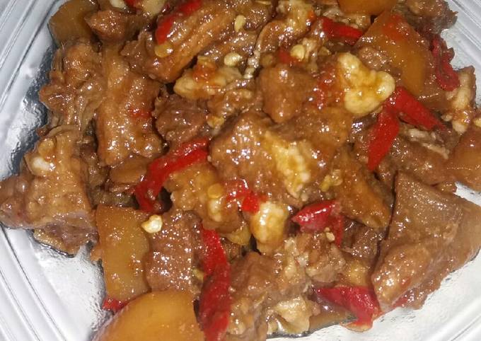 Resep Daging manis pedas oleh Titi Vidona - Cookpad