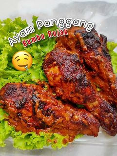 Resep Ayam Panggang Bumbu Rujak oleh Vina triana - Cookpad