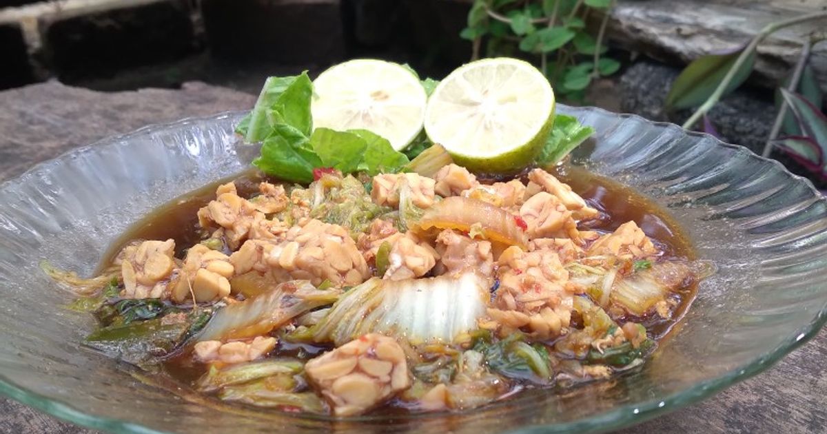 Resep Seblak Sawi Hijau Tempe Original oleh muhlis ns - Cookpad