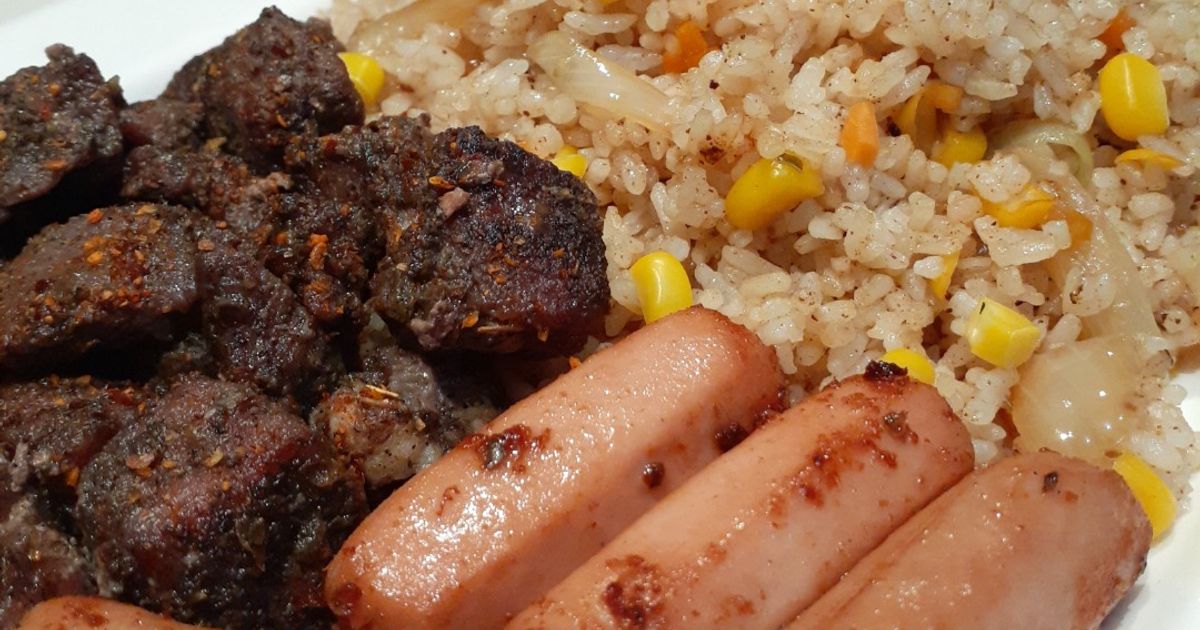 Resep nori butter rice rumahan enak dan mudah - Cookpad