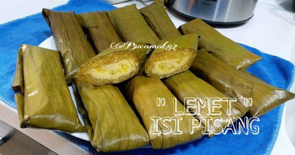 Resep "Lemet Singkong Isi Pisang" oleh Bucamat82 Channel - Cookpad