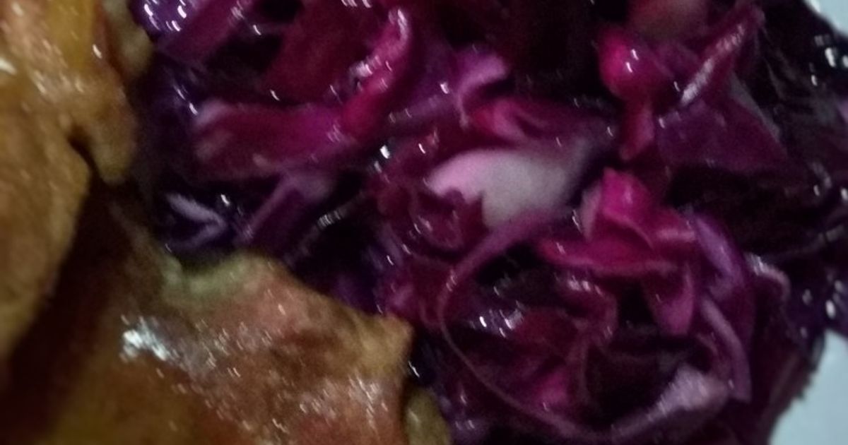 Ensalada De Repollo Morado Receta de Gih!