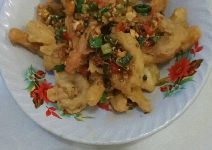 Resep Cumi Goreng Tepung Cabe Garam by #dapurhamezan oleh Dapurhamezan ...