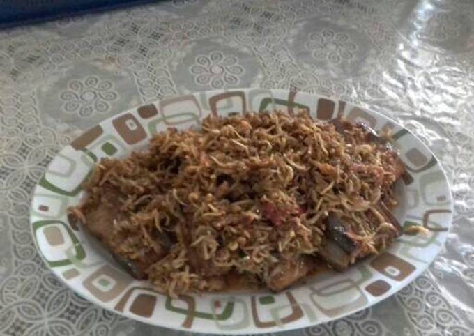 Resep Terong teri cabe ijo oleh Khairina Hayati - Cookpad
