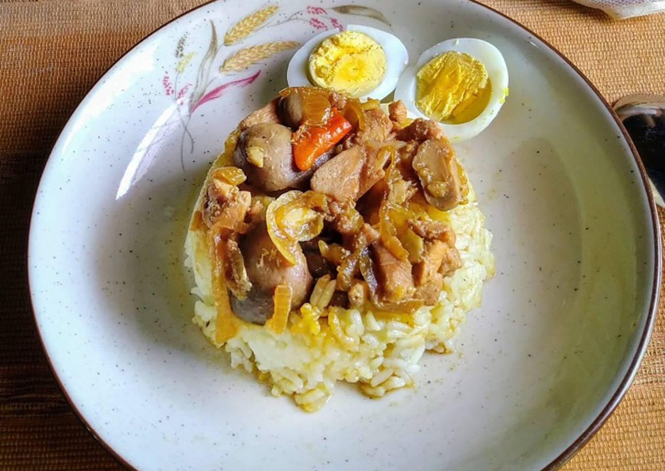 Langkah Mudah untuk Membuat Nasi Tim Ayam Jamur yang Bisa Manjain Lidah ...