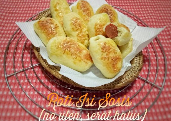 Resep Roti Isi Sosis (no ulen, serat halus) oleh Teh Yanithea - Cookpad