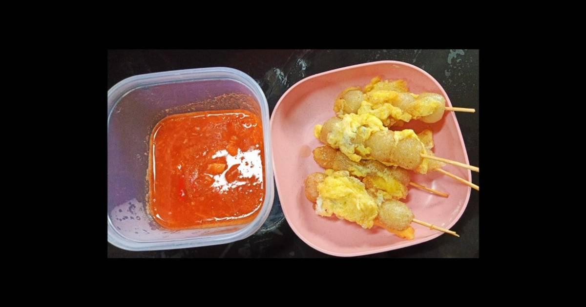 332 resep cilor tusuk tepung terigu enak dan mudah - Cookpad