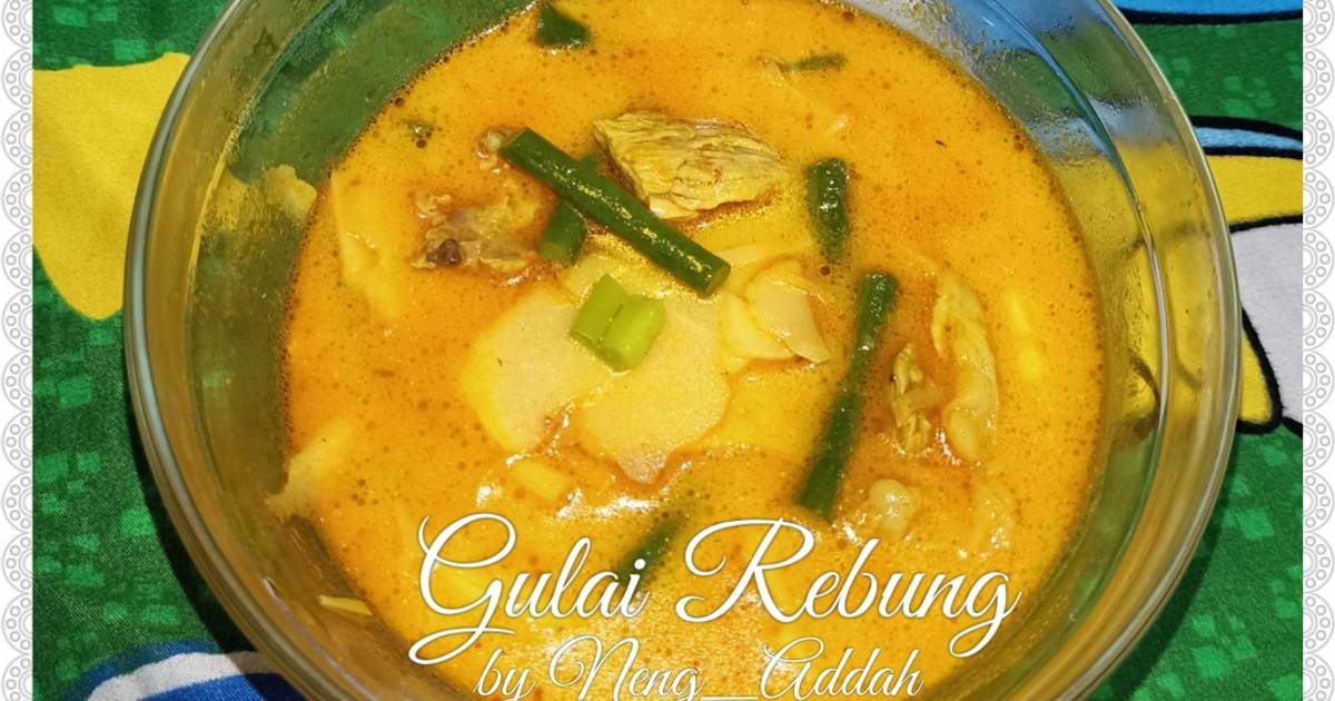 Resep Gulai Rebung oleh Neng Addah - Cookpad