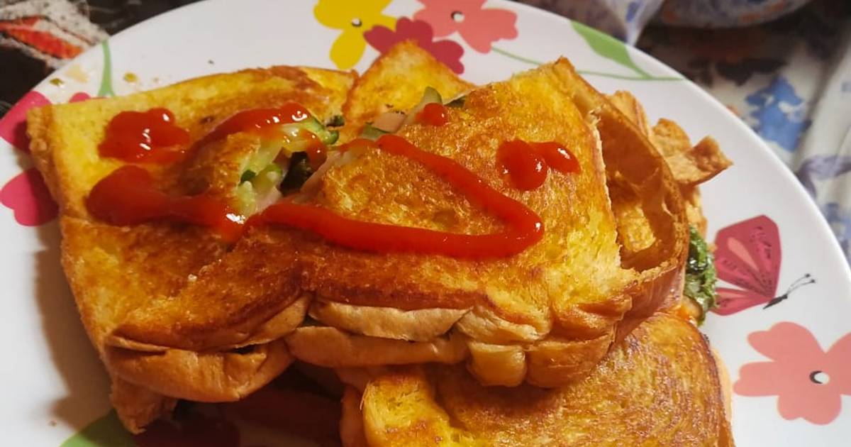 521 resep sandwich roti tawar sosis enak dan sederhana ala rumahan ...