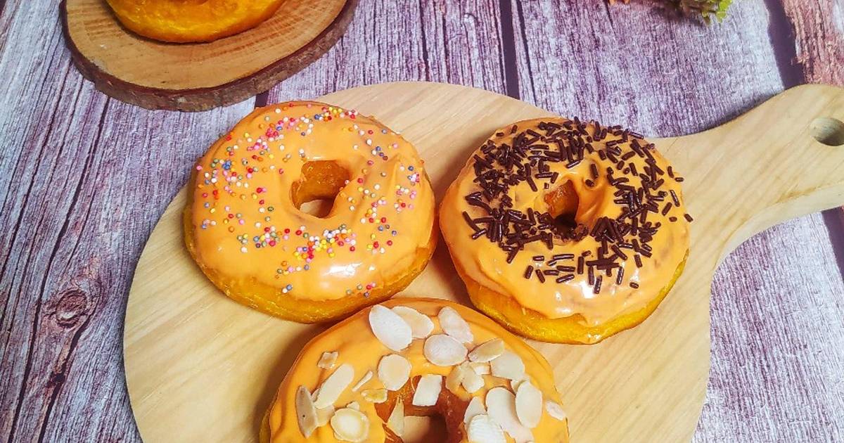 681 resep donut labu parang enak dan mudah - Cookpad