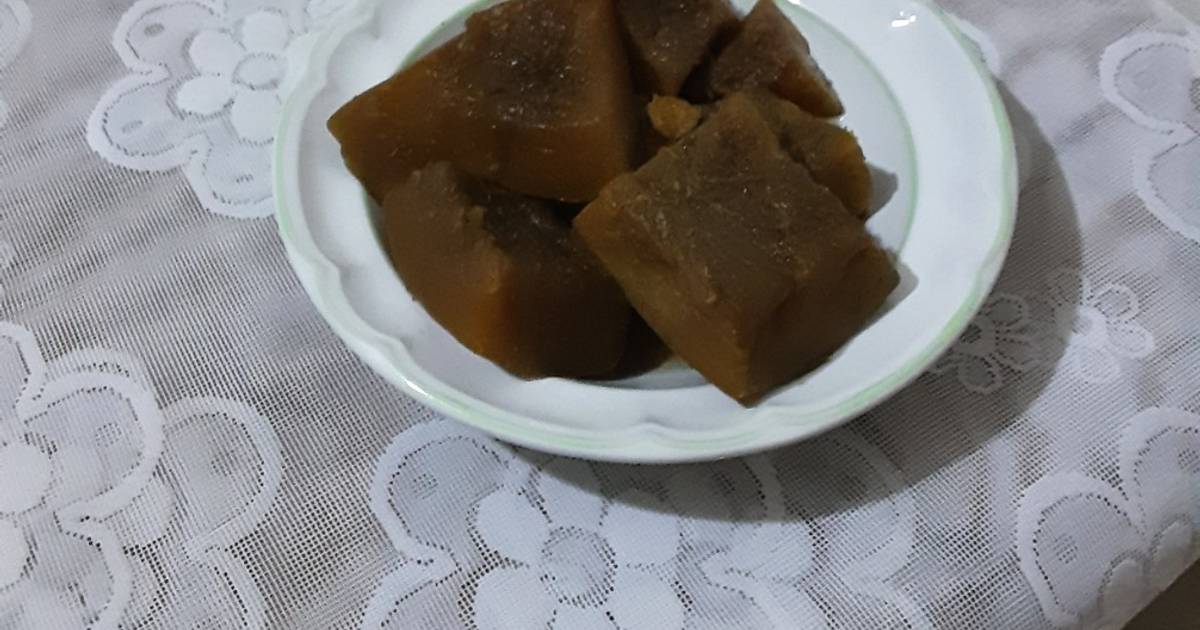 Dulce de calabaza con azucar - 70 recetas caseras- Cookpad