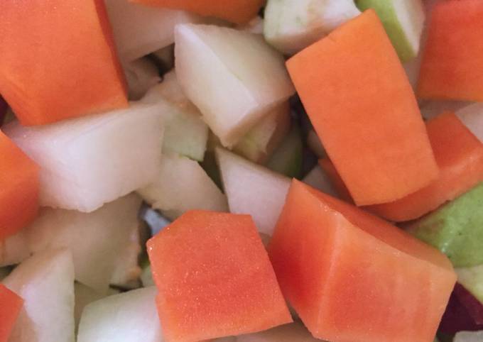 Fruit salad Recipe by Poonam Raheja - Cookpad