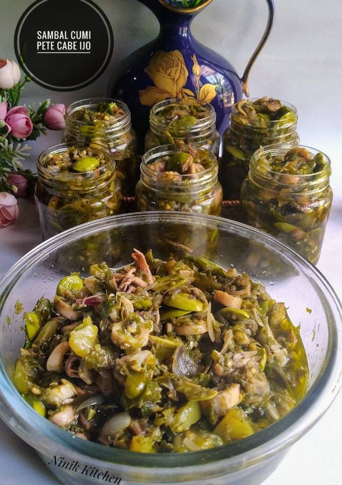 Resep Sambal Cumi Pete Cabe Ijo oleh Ninik Kitchen - Cookpad