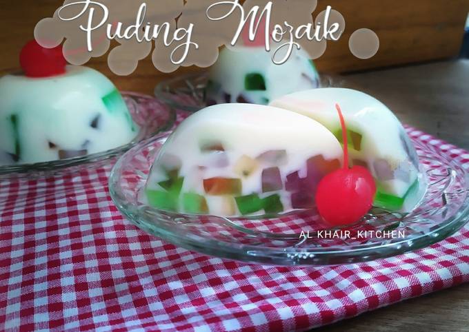 Resep Puding Mozaik oleh Al Khair_kitchen - Cookpad