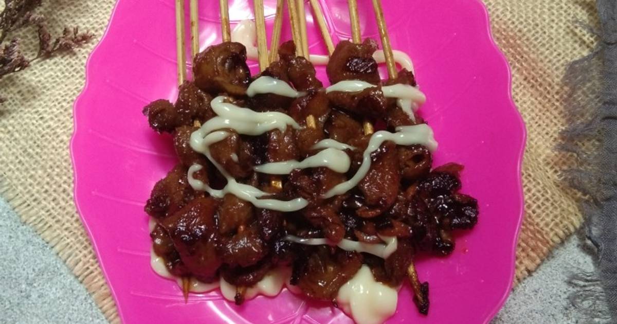 Resep Sate Kulit Ayam oleh Dapoer_Bia - Cookpad