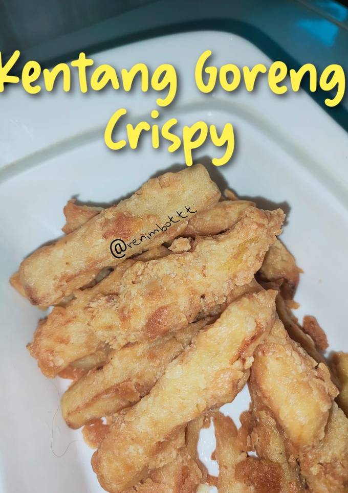Resep KENTANG GORENG CRISPY🍟 | IDE JUALAN KENTANG GORENG RENYAH 🤤🍟 oleh ...