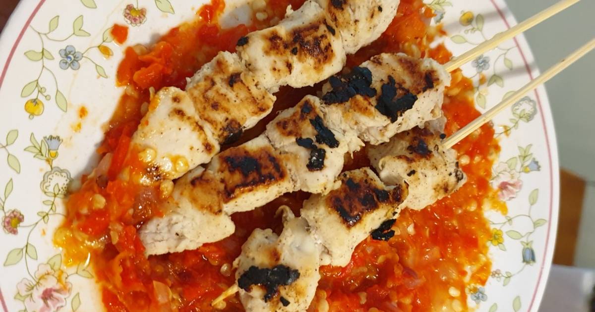 Resep Sate ayam taichan untuk diet oleh Riefano - Cookpad