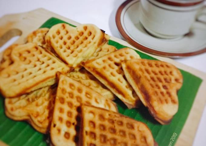 Resep Bapel pisang (Banana Waffle) oleh Winny Kitchen (Wiwik Indarwati ...