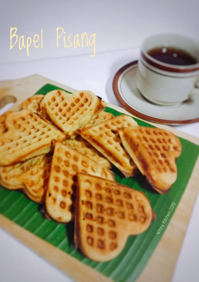 Resep Bapel pisang (Banana Waffle) oleh Winny Kitchen (Wiwik Indarwati ...