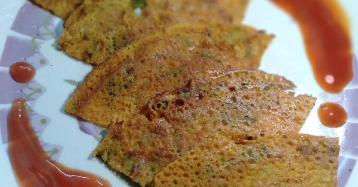 Hiral Savaniya દ્વારા રેસીપી બેસન ના ચીલા (Besan Chila Recipe in ...