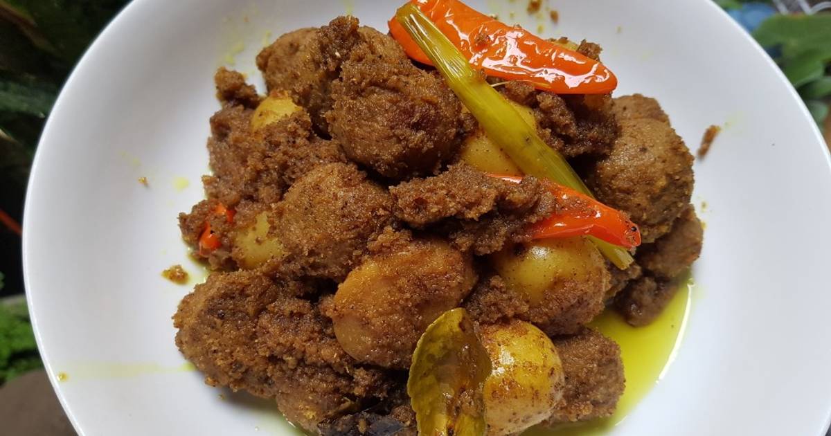Resep 311. Rendang Daging Giling & Kentang oleh merry ( DapoerOmaykoe ...