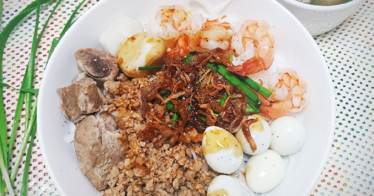 Dry Hu Tieu Noodles Recipe by Joyce Ch - Cookpad