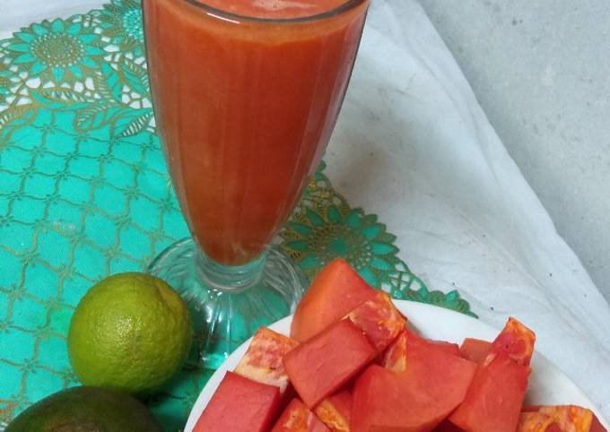 Resep Sari jeruk pepaya oleh Wiwin Hariyani - Cookpad